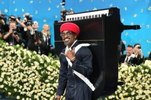 André 3000 Makes Headlines with a Giant Piano at the 2025 Met Gala