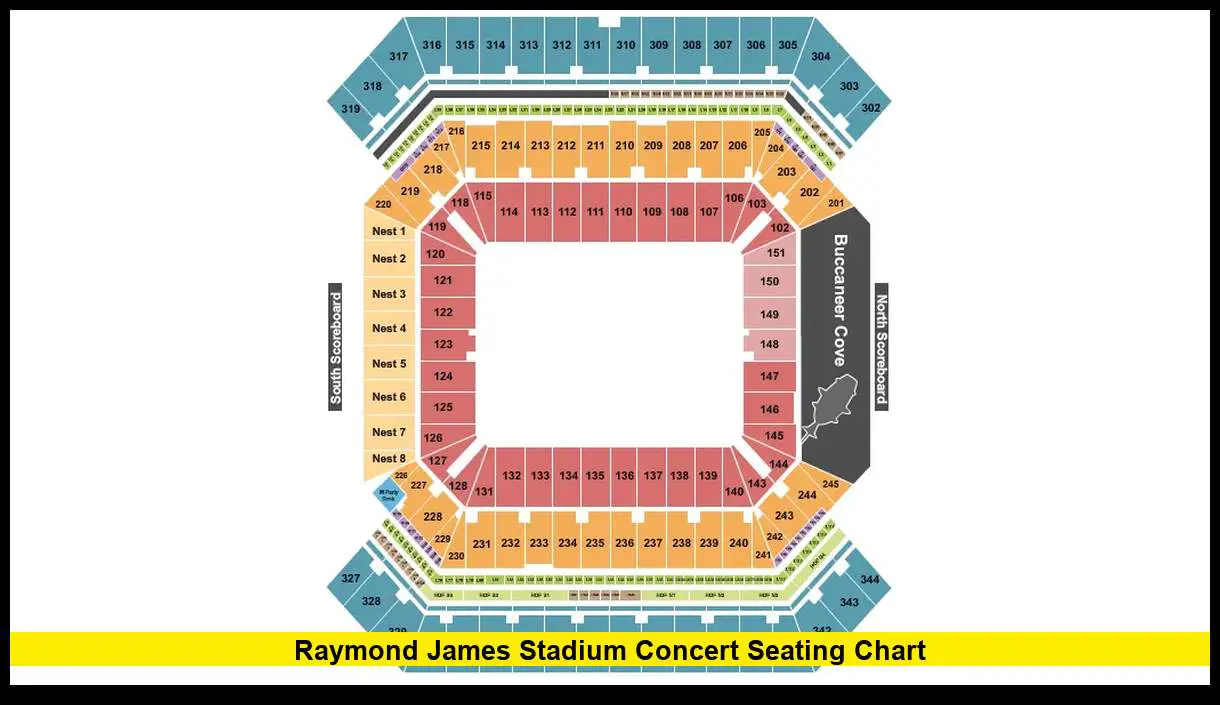 Raymond James Stadium Concert Seating Chart – Complete Guide for Fans