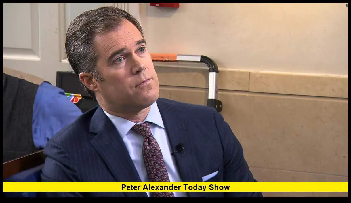 Peter Alexander Today Show: NBC’s Chief White House Correspondent ...