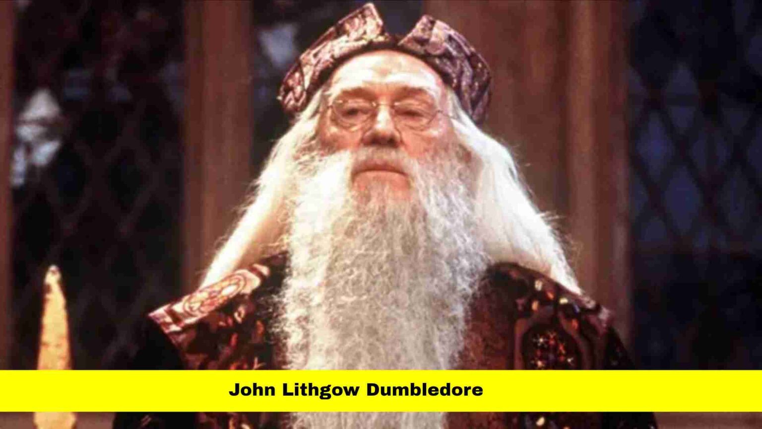 John Lithgow Dumbledore: A New Era for Hogwarts