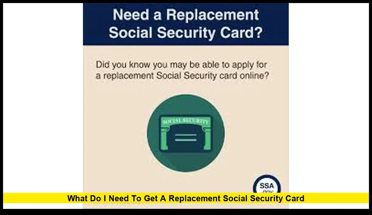 What Do I Need to Get a Replacement Social Security Card