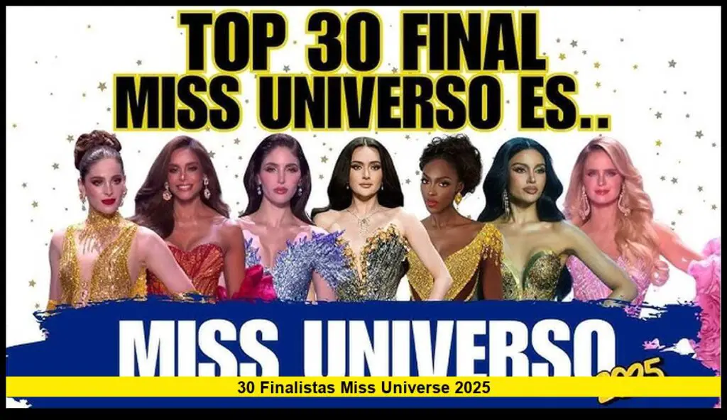 30 Finalistas Miss Universe 2025: Full Breakdown of the Confirmed Top 30