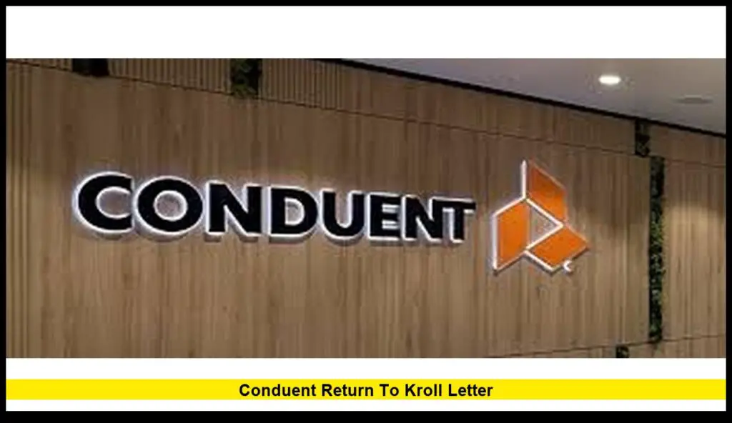 Conduent Return to Kroll Letter: What It Means, Why You Received It ...