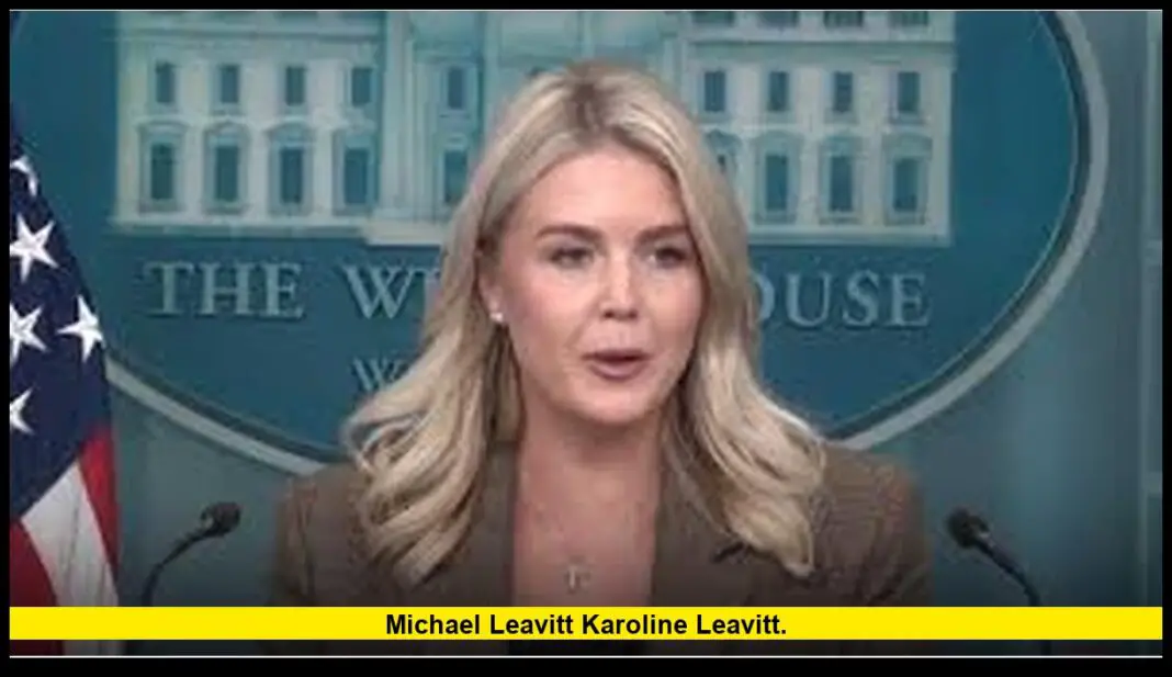 Michael Leavitt Karoline Leavitt: Family Responds After Relative Taken ...