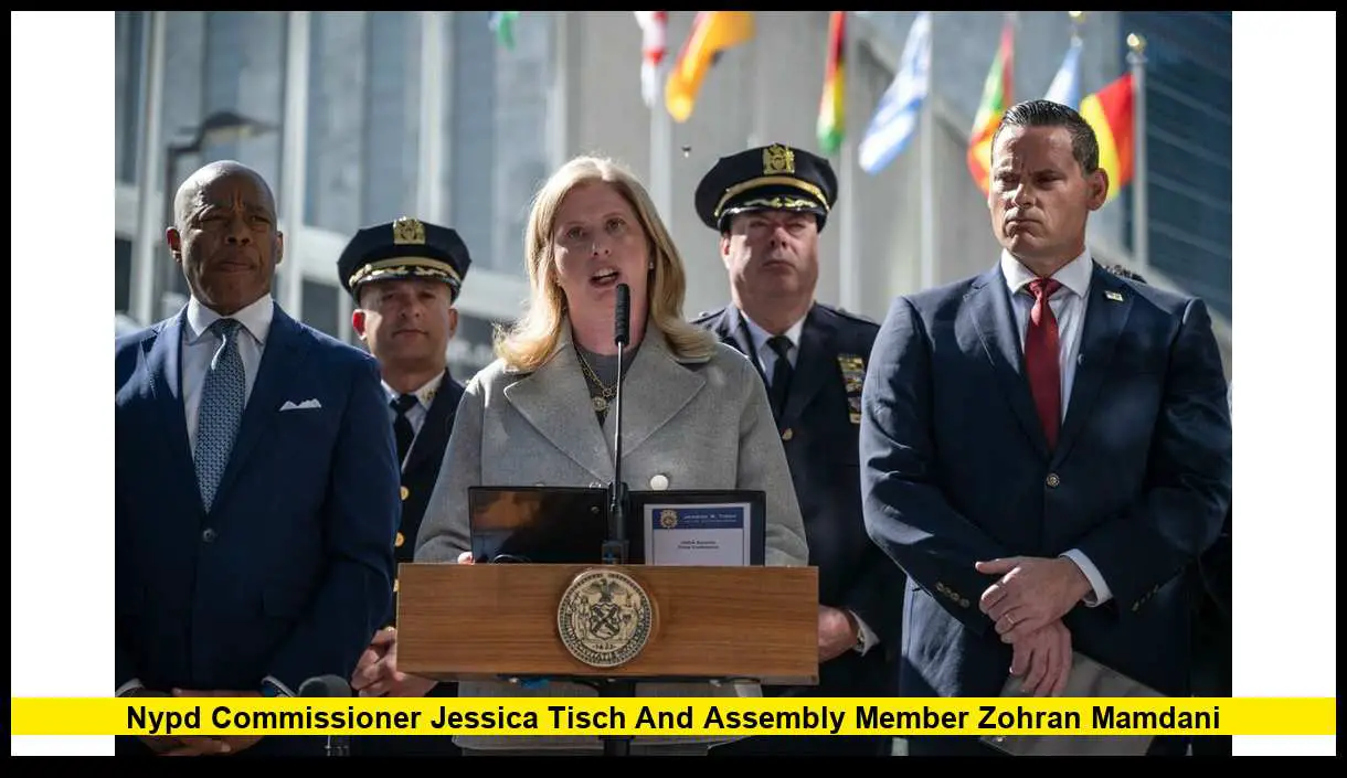 NYPD Commissioner Jessica Tisch and Assembly Member Zohran Mamdani ...