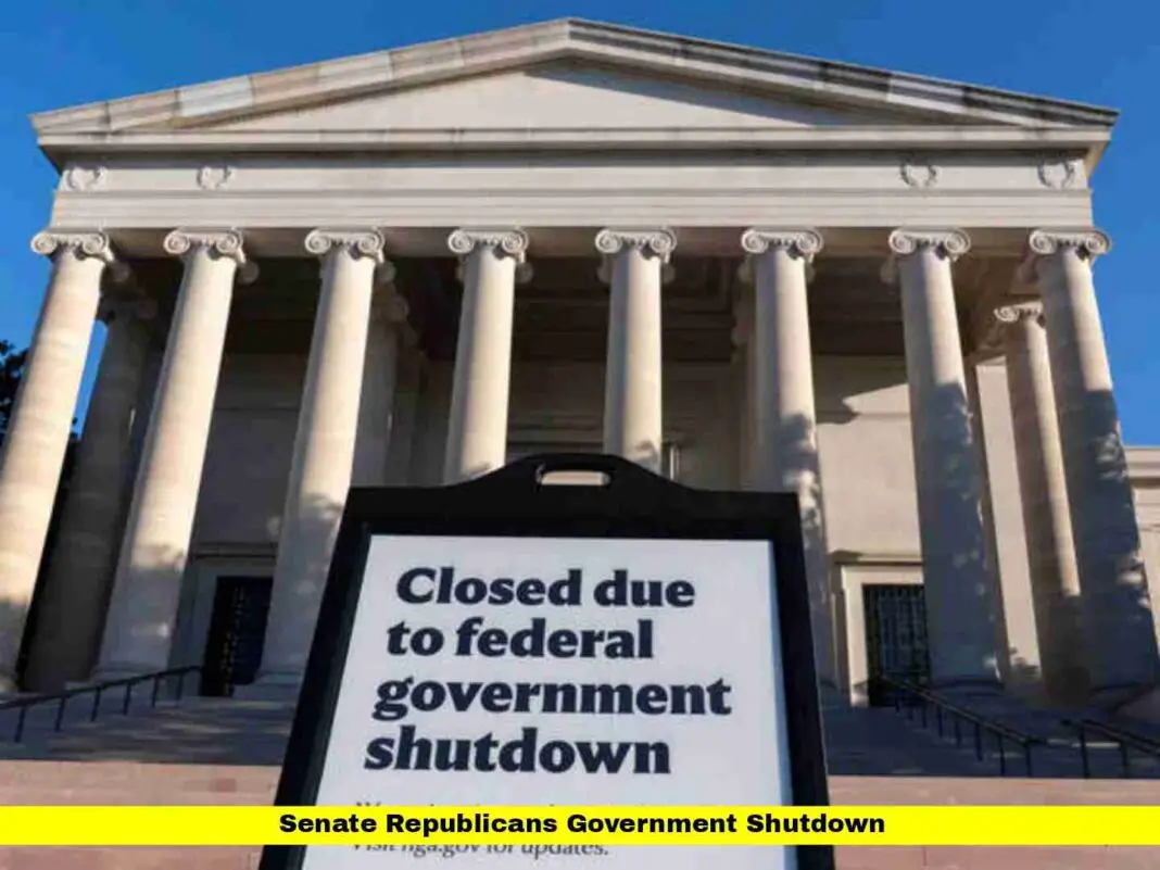 Senate Republicans Government Shutdown: Inside the Ongoing Crisis ...