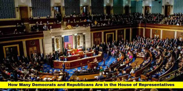 How Many Democrats and Republicans Are in the House of Representatives