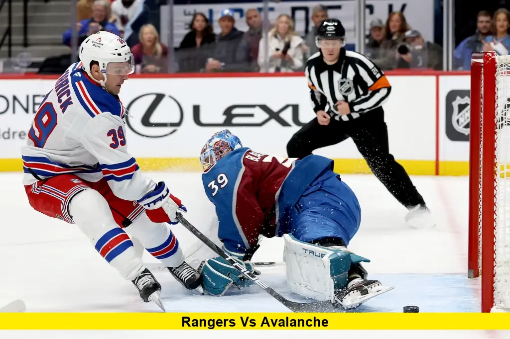 Rangers vs Avalanche: Avalanche Prevail 4–3 in Denver Showdown