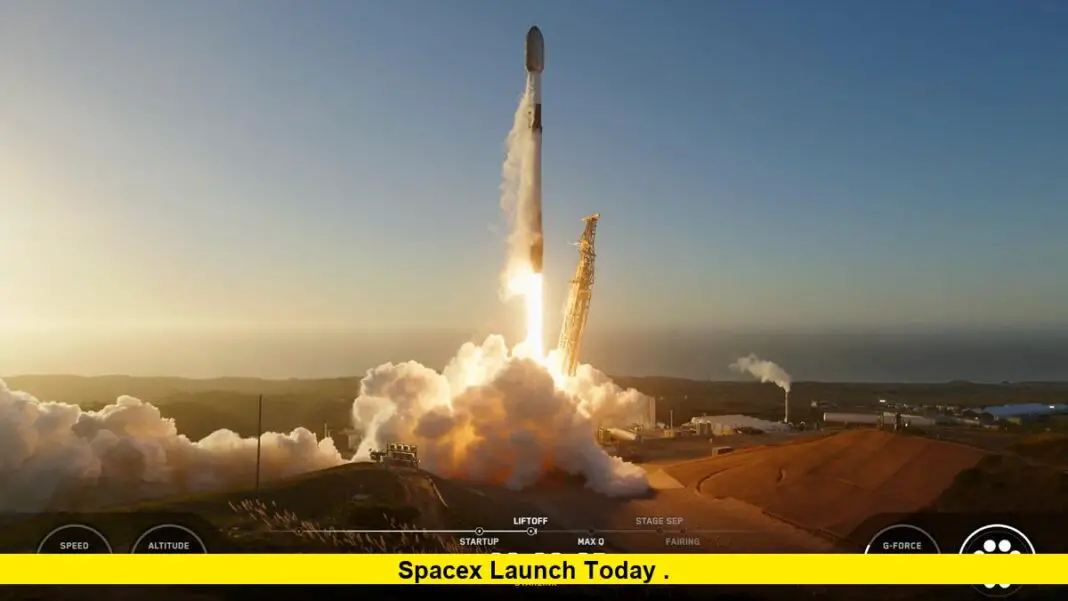 SpaceX Launch Today — Falcon 9 Sends New Batch of Starlink Satellites ...