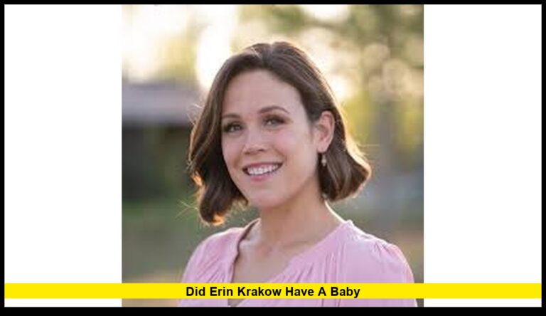 Did Erin Krakow Have a Baby?