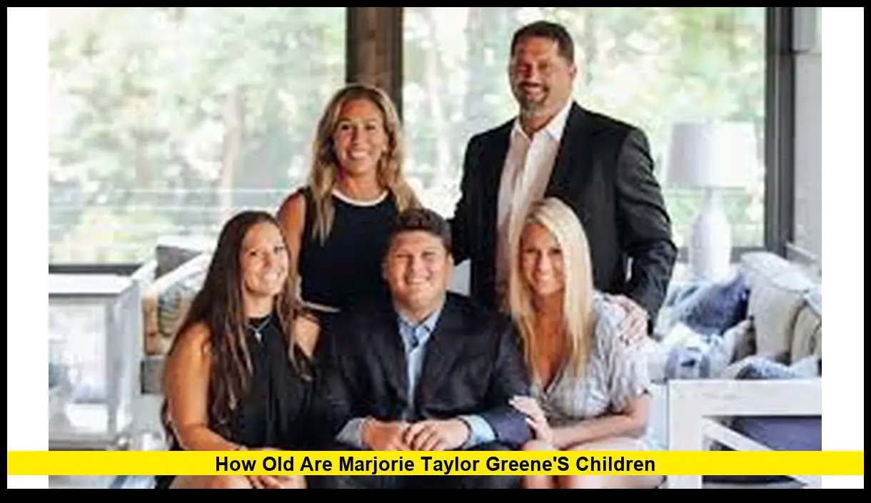 How old are Marjorie Taylor Greene’s children