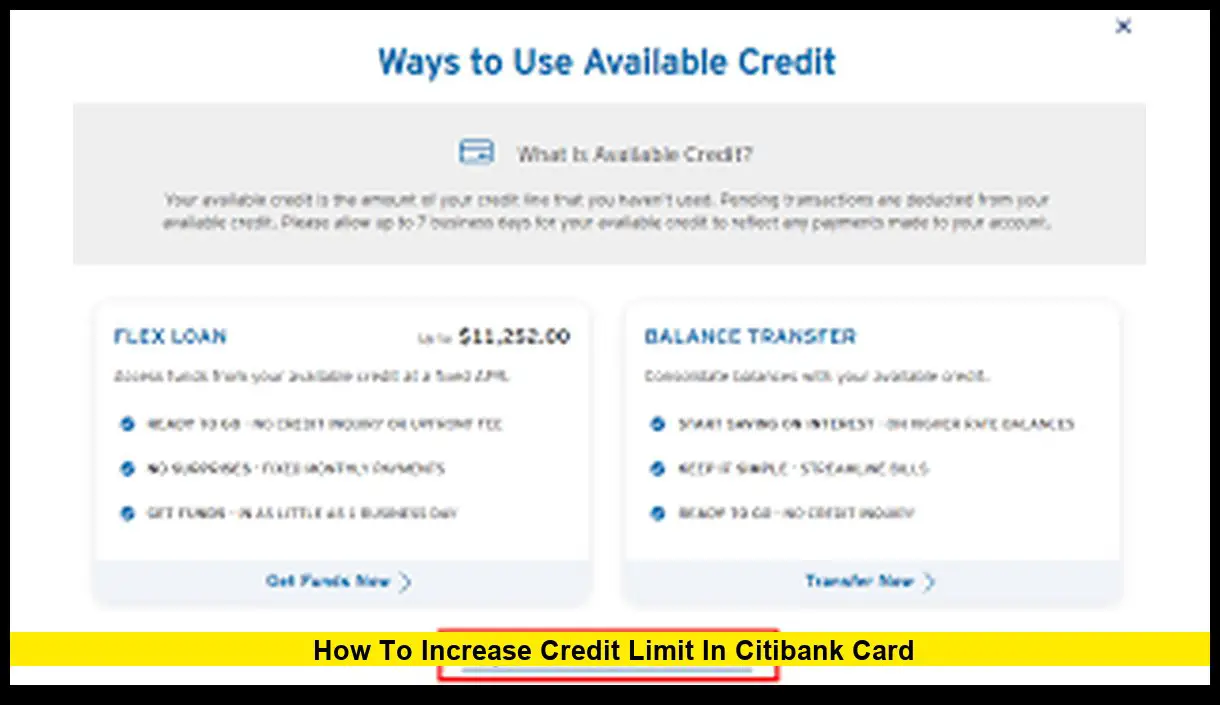 How to Increase Credit Limit in Citibank Card: What U.S. Cardholders ...