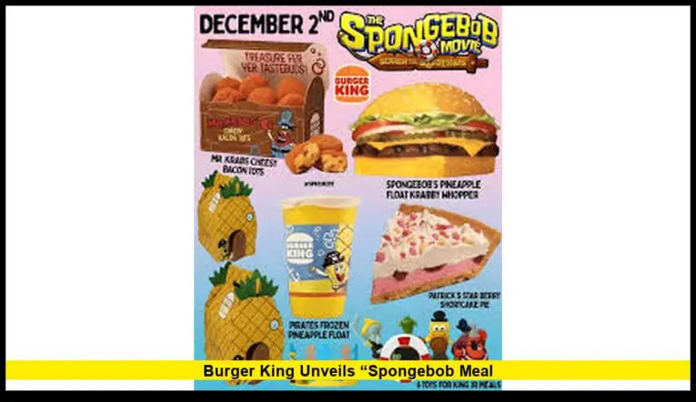 Burger King Unveils “spongebob meal burger king” Menu — A Fun Dive Into ...