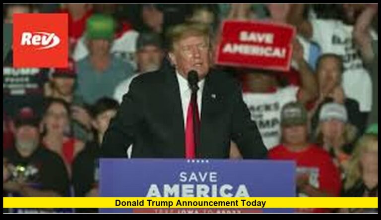 Donald Trump Announcement Today: Key Highlights from His Des Moines Speech