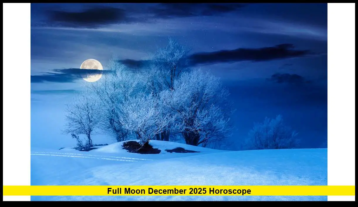 Full Moon December 2025 Horoscope: What the Cold Moon Means for Every ...