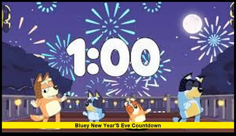 Bluey New Year's Eve Countdown: A Family-Friendly Way to Welcome the ...