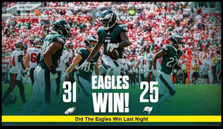 Did the Eagles Win Last Night? — What Happened in Monday Night Football
