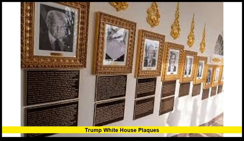 Trump White House Plaques: How a New Presidential Display Is Reshaping ...
