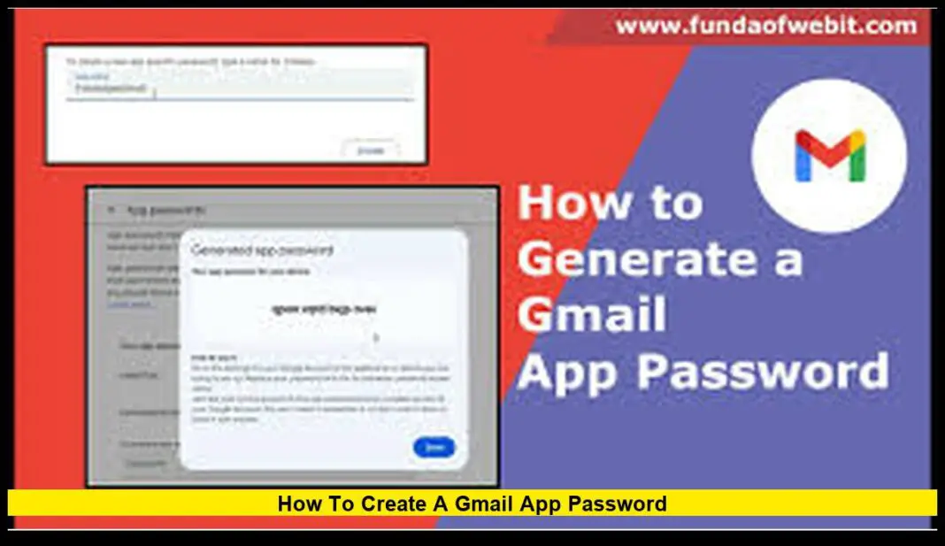 How to Create a Gmail App Password