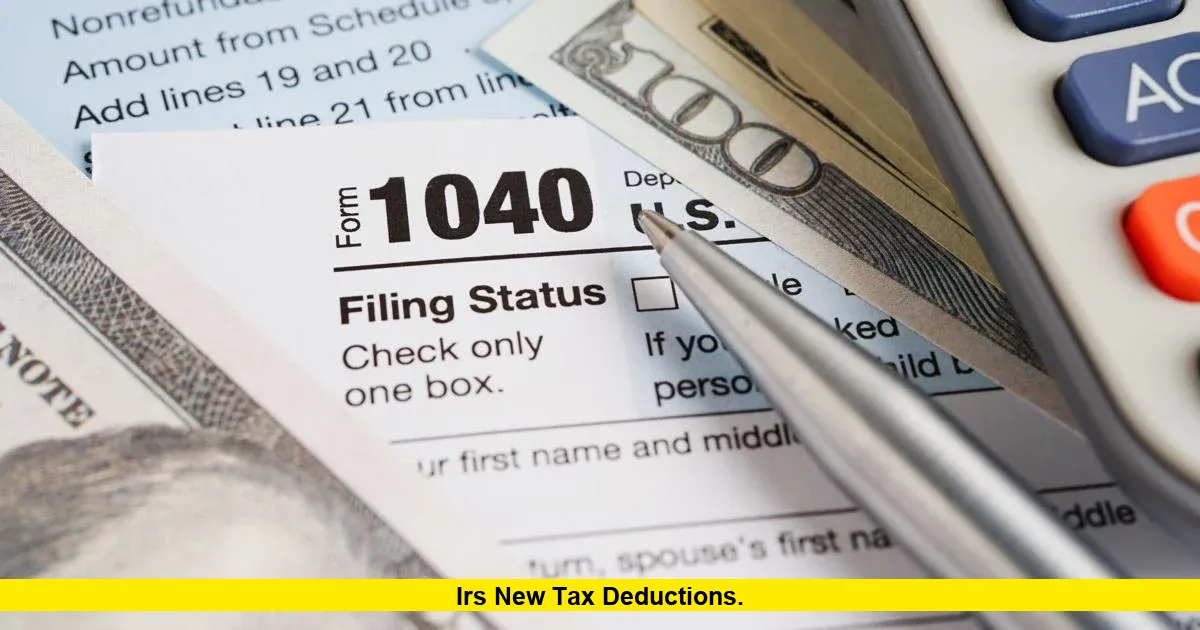 IRS New Tax Deductions: Updated 2026 – How Americans Can Legally Cut ...