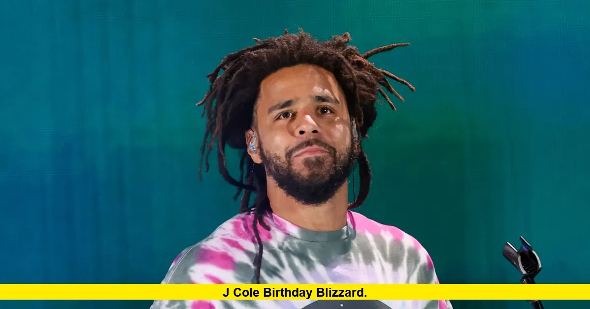 J Cole Birthday Blizzard: J. Cole Unleashes Surprise “Birthday Blizzard ...