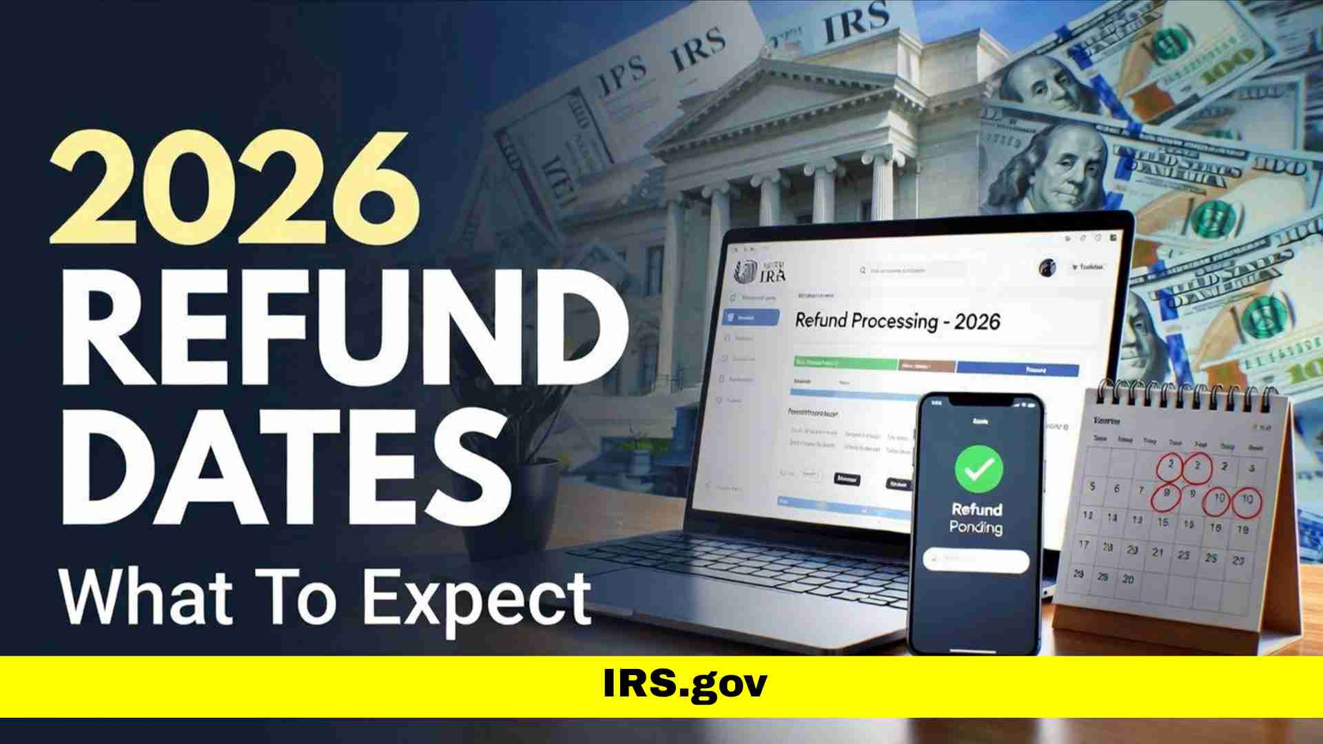 IRS.gov Updates for 2026: Tax Filing Season, Refunds, Modernization ...