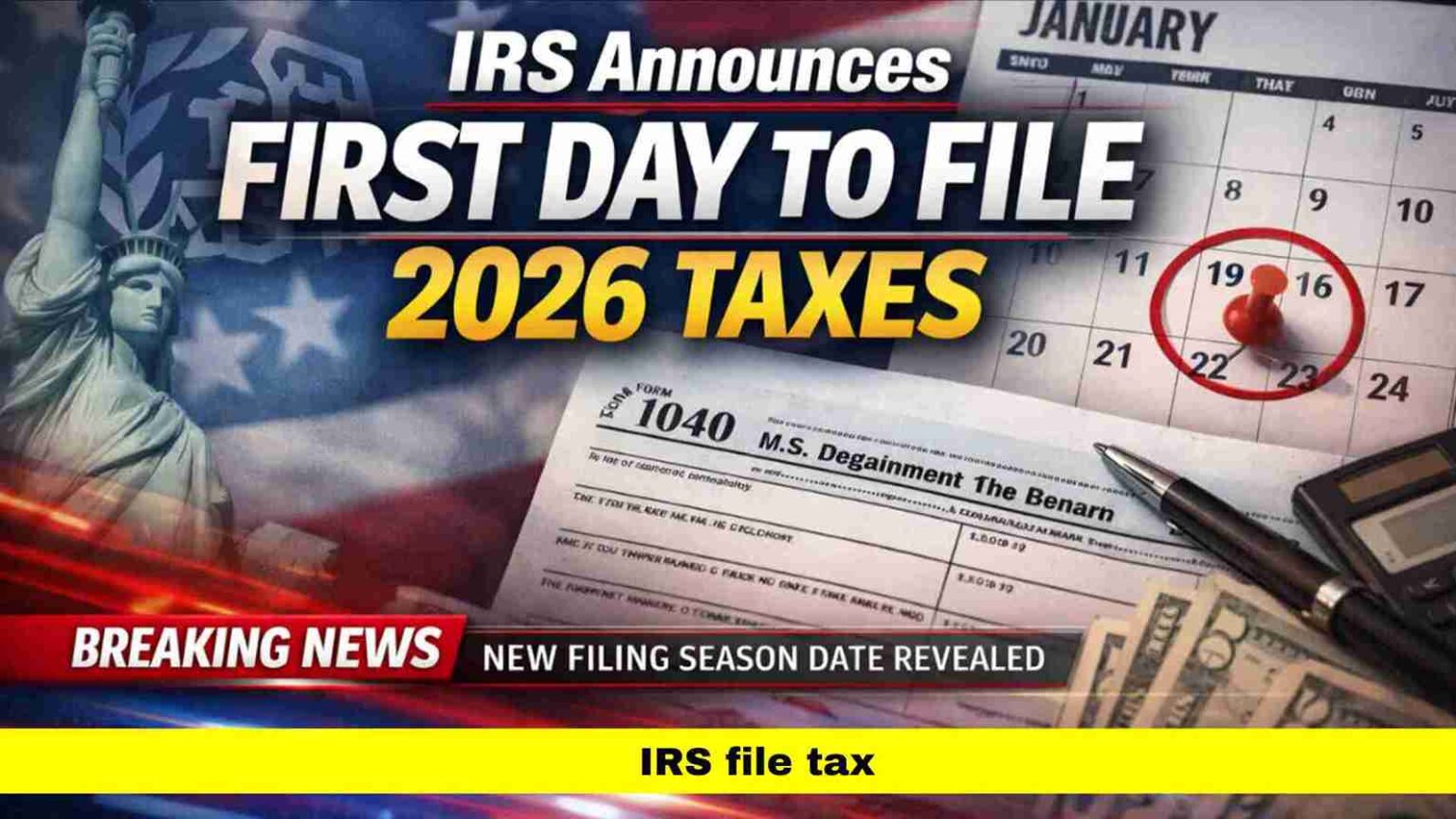 IRS File Tax Rules Shift in 2026 as Filing Season Opens With Key ...