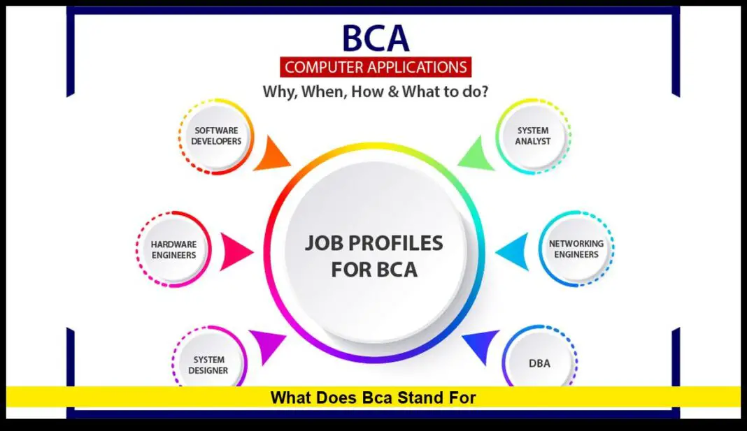 What Does BCA Stand For? A Complete Guide to Its Meaning, Importance ...