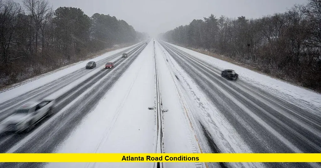 Severe Travel Disruptions as Atlanta Road Conditions Remain Hazardous ...