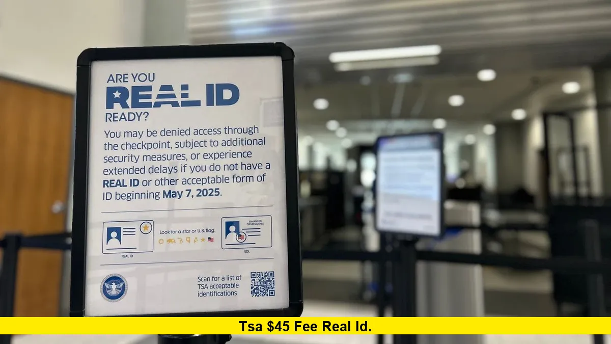 TSA Security Shake-Up: What the tsa $45 fee real id Means for U.S ...