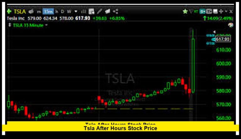 TSLA After Hours Stock Price: Latest Verified Update and What Investors ...