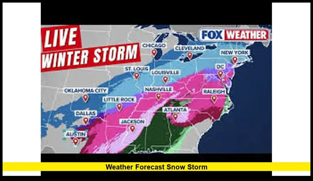Weather Forecast Snow Storm: Latest U.S. Updates as of January 29, 2026