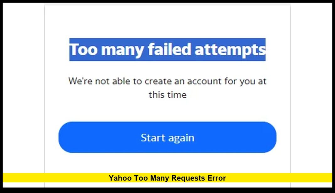Yahoo Too Many Requests Error: What It Means, Why It Happens, and How ...