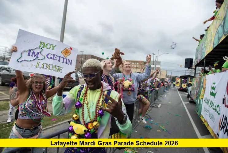 Lafayette Mardi Gras Parade Schedule 2026 Brings Full Weeks of Festive ...