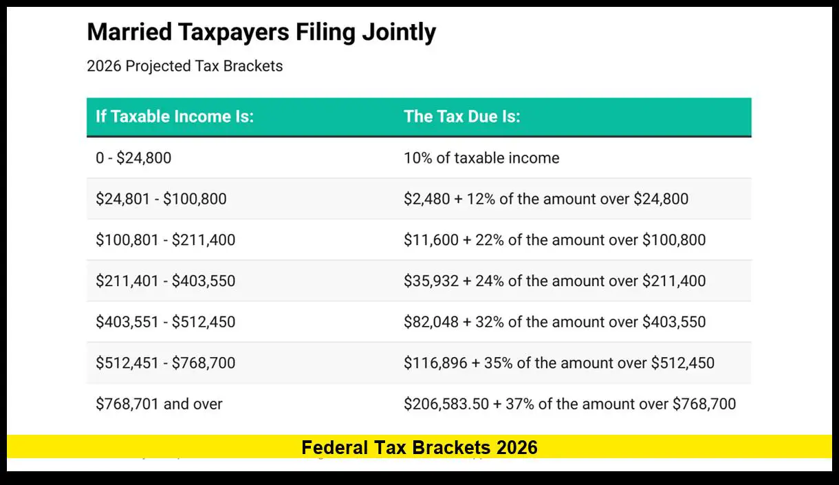 Federal Tax Brackets 2026: Updated Rates and What U.S. Taxpayers Need ...