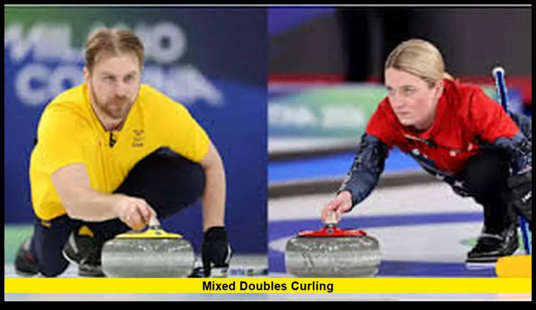 USA and Sweden Clash for Olympic Glory in mixed doubles curling Final ...