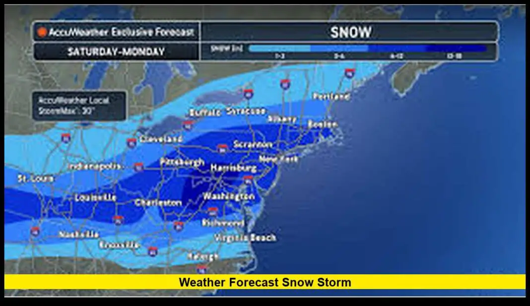 Weather Forecast Snow Storm: Latest U.S. Updates on Snow, Cold, and ...
