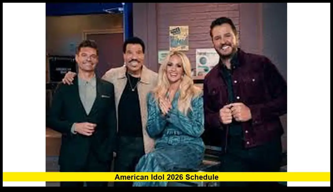 American Idol 2026 Schedule: Premiere Date, Weekly Air Time, and Full ...