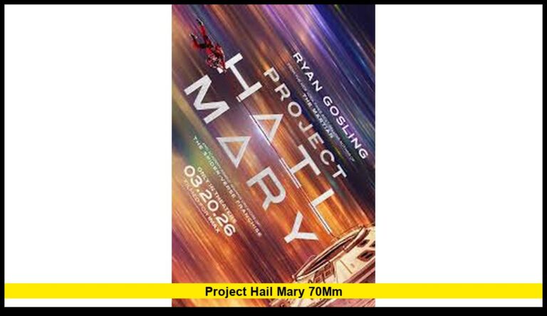 Project Hail Mary 70mm: What to Know About the IMAX 70mm Screenings and ...