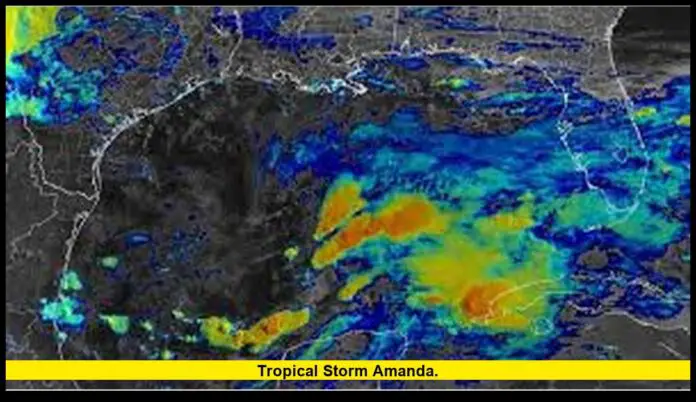 Tropical Storm Amanda Becomes the First Named Storm of the 2026 Eastern ...