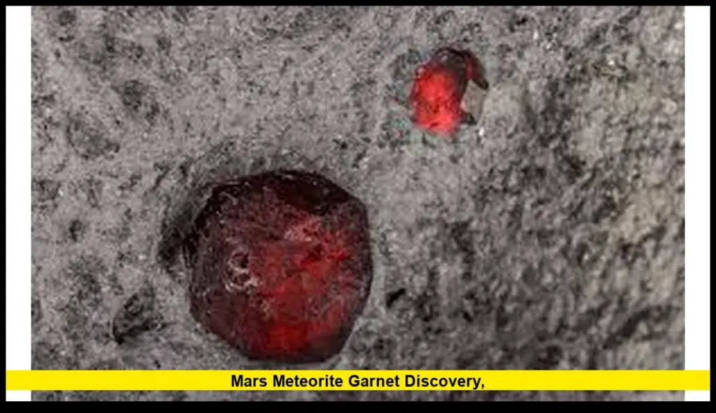 Mars Meteorite Garnet Discovery Reveals a New Chapter in the Red Planet ...