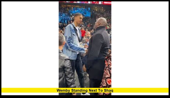Wemby Standing Next to Shaq: The Stunning Height Comparison That Has ...